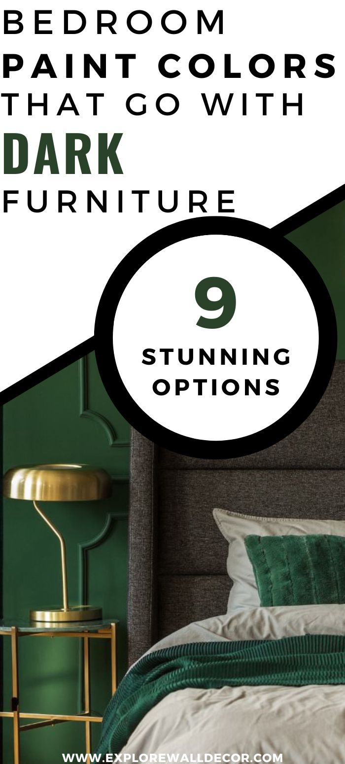 Paint Colors For Bedroom With Dark Furniture