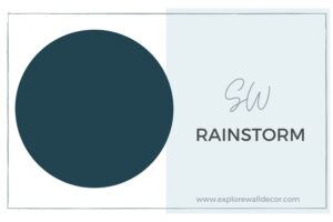 Sherwin Williams Rainstorm Paint Color Review - Explore Wall Decor