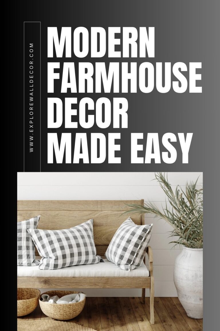 10 Easy Ways to Add Modern Farmhouse Decor to Your Home - Explore Wall ...